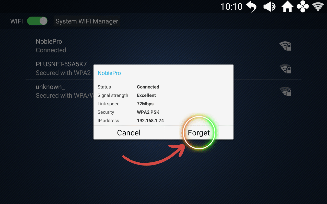 Settings - How to connect to WiFi